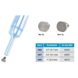 Qsonica Sonicator 3/4" replacement tip, MSNX-4407